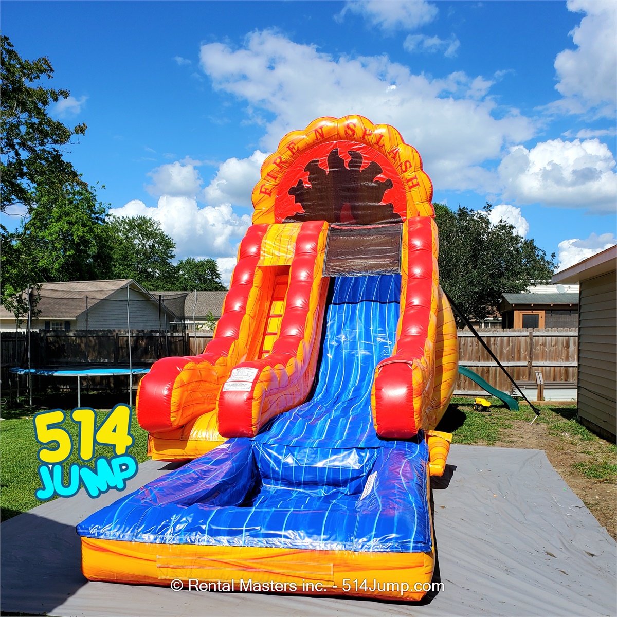 Fire & Splash 18ft - Water Slide Rentals, Bounce House Rentals ...