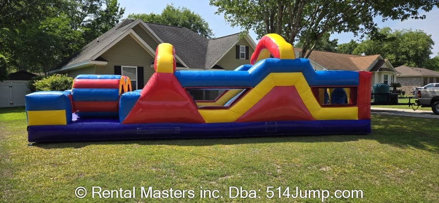 Monster Obstacle Course - Water Slide Rentals, Bounce House Rentals ...