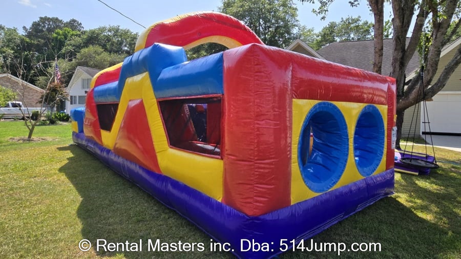 Monster Obstacle Course - Water Slide Rentals, Bounce House Rentals ...